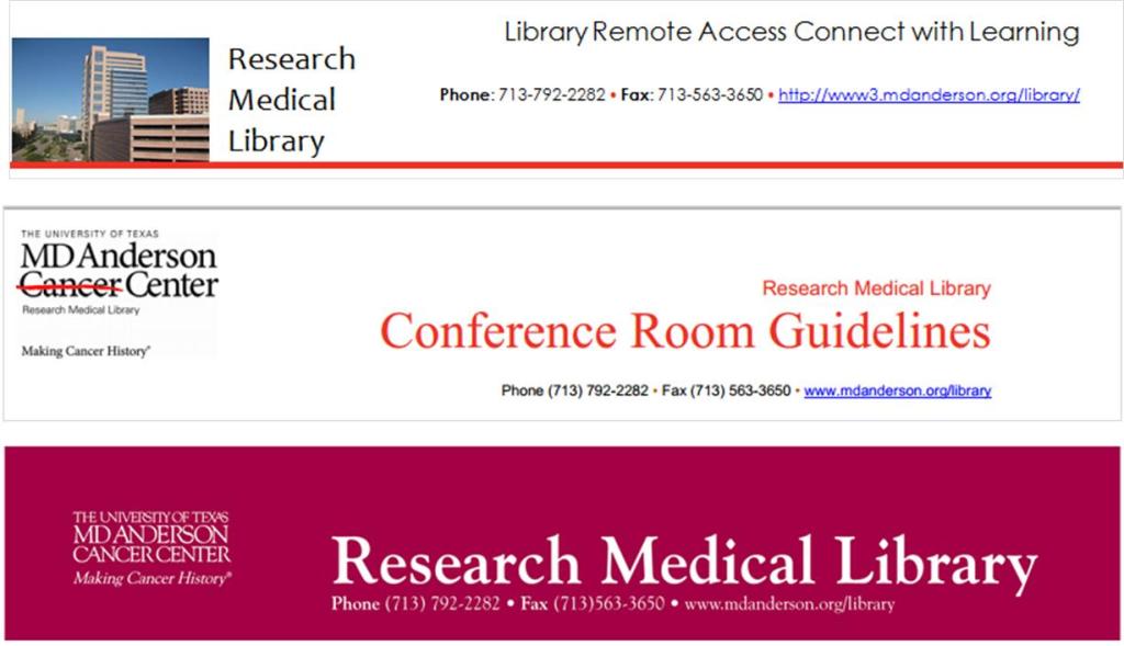 General Handouts & Brochures – Librarian Design Share