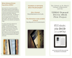 General Handouts & Brochures – Librarian Design Share