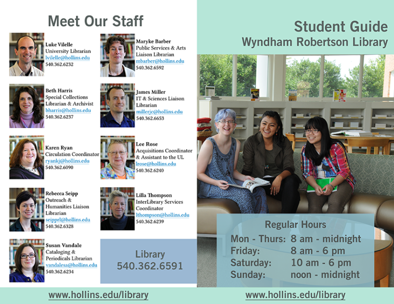 General Handouts & Brochures – Librarian Design Share