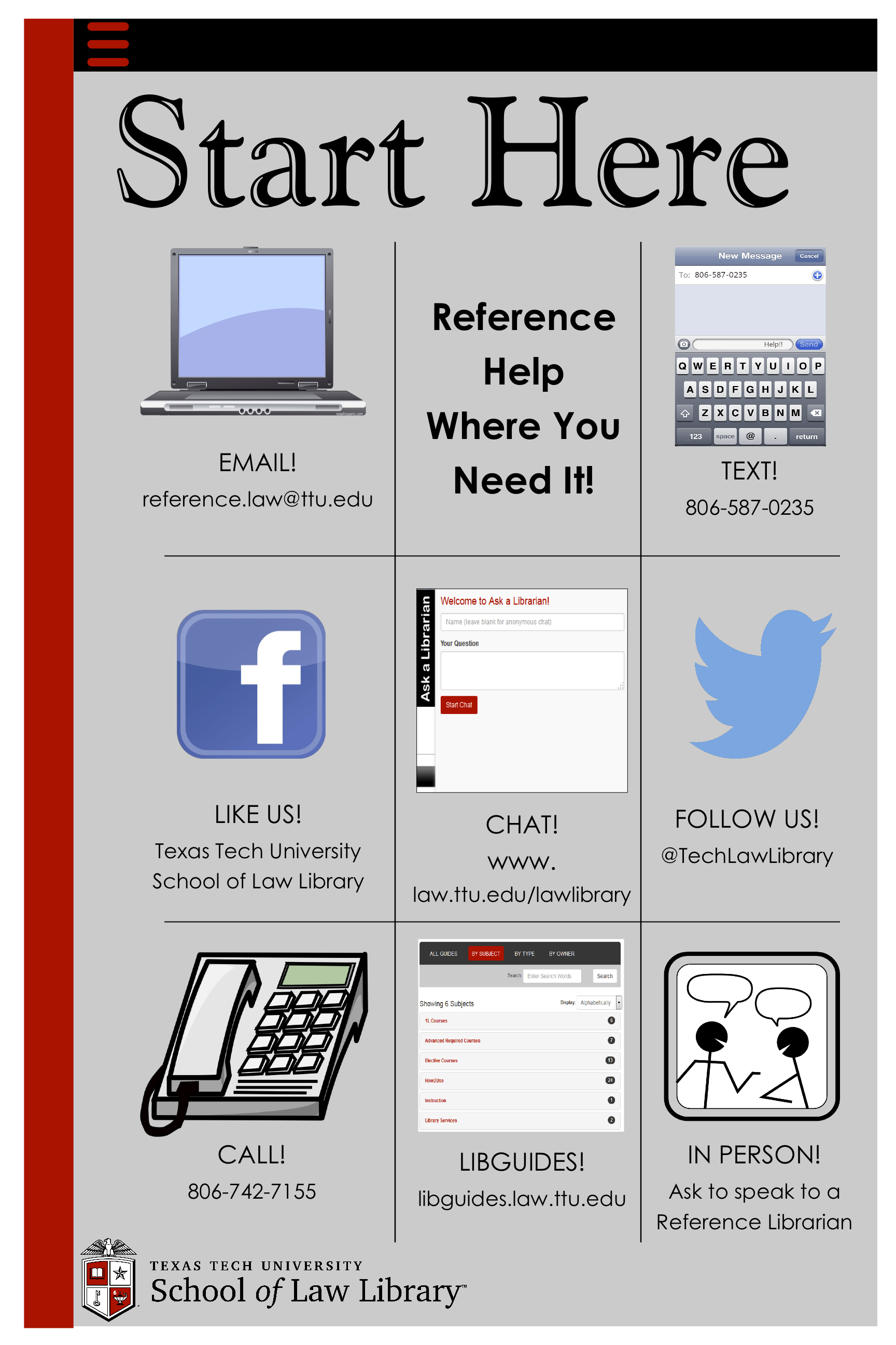 Reference Help Options – Librarian Design Share