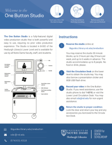 A One Button Studio How-To – Librarian Design Share