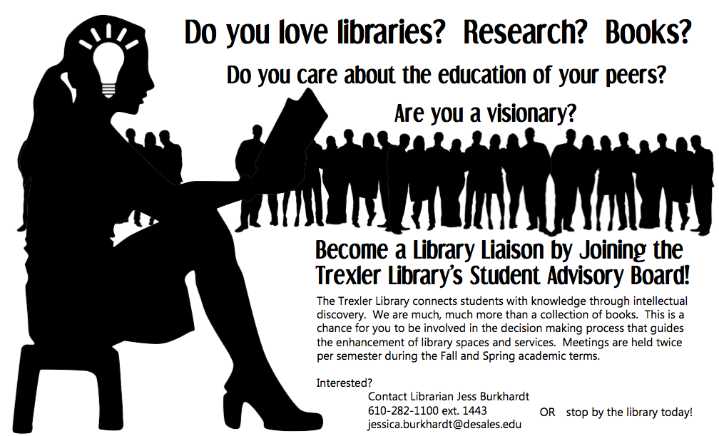 In Search of Student Advisors – Librarian Design Share